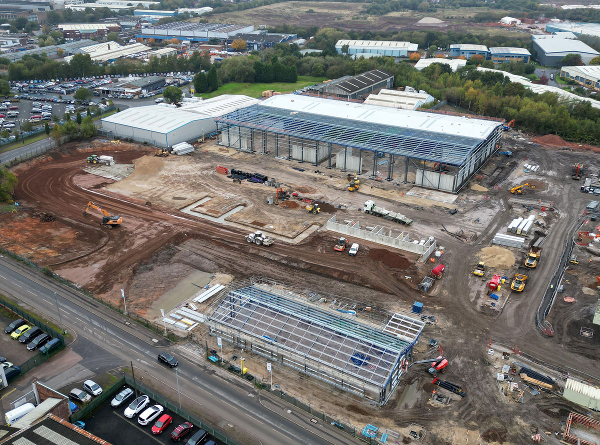 Watch: How work is progressing to build £32m 'super tip' in Walsall | Express & Star
