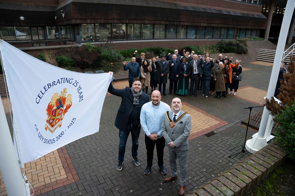Mayor launches Grand Charity Raffle as Wolverhampton marks 25 years as ...