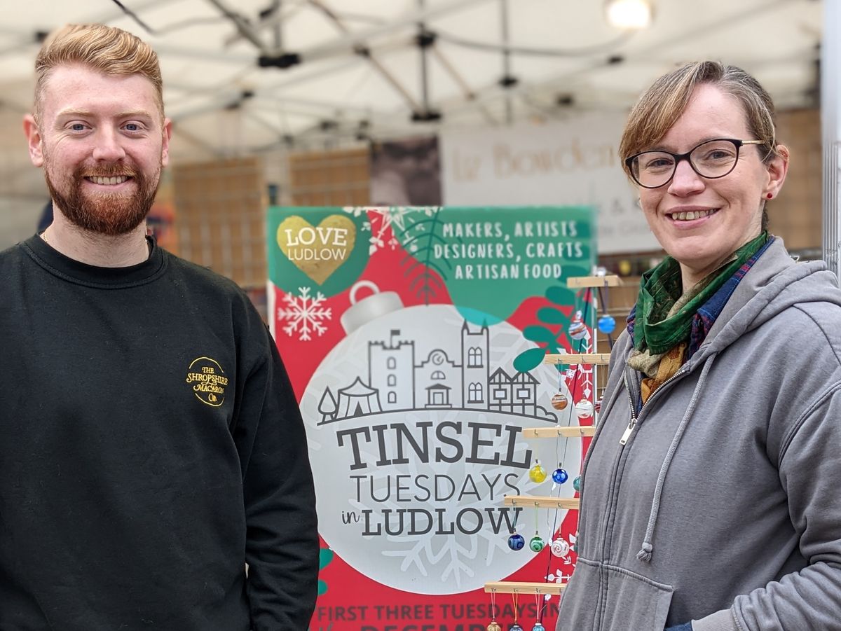 Tinsel Tuesdays set to add extra sparkle to Ludlow's Christmas build-up ...
