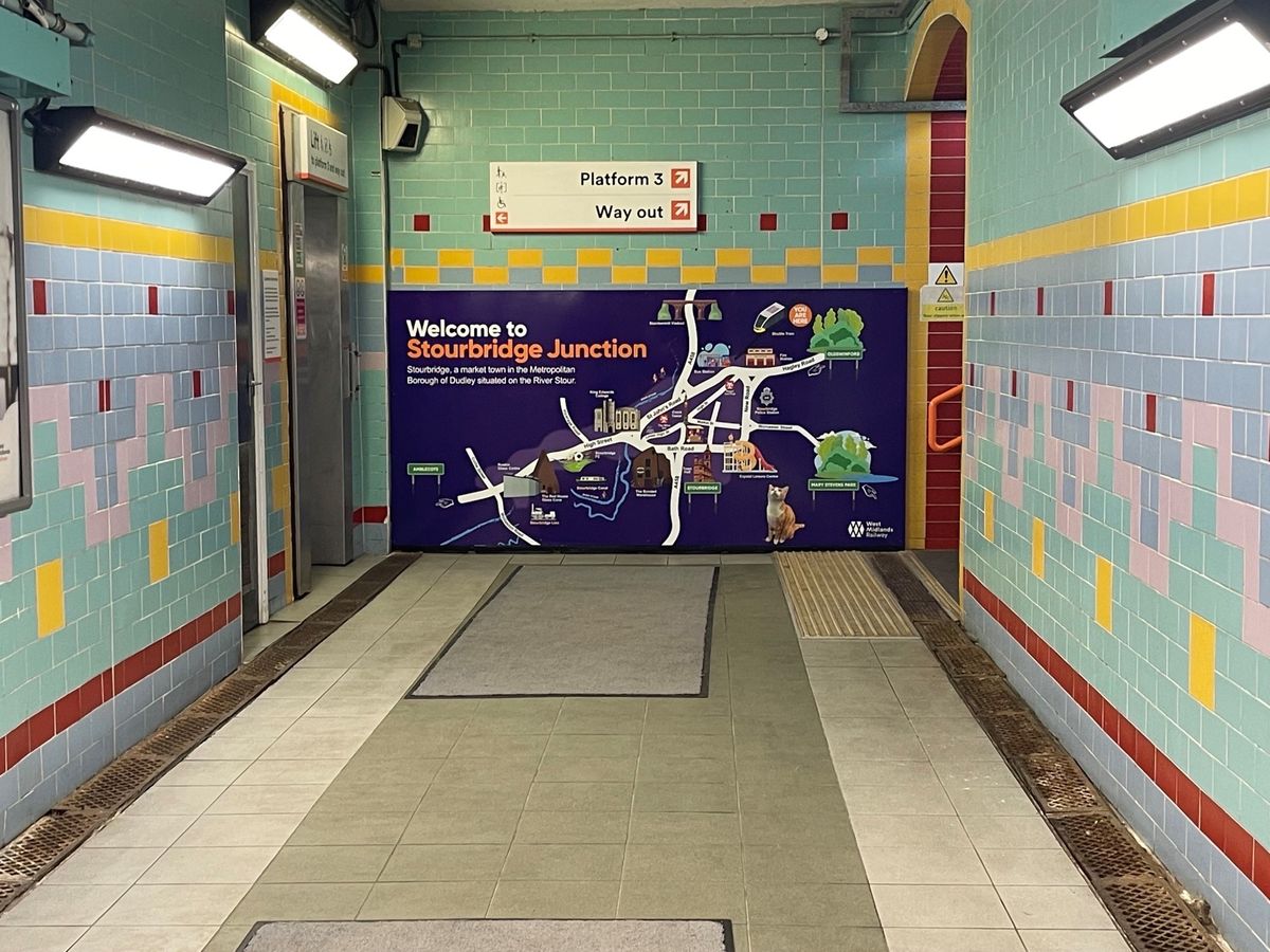 Stourbridge Junction Railway Station upgraded with new seating and ...