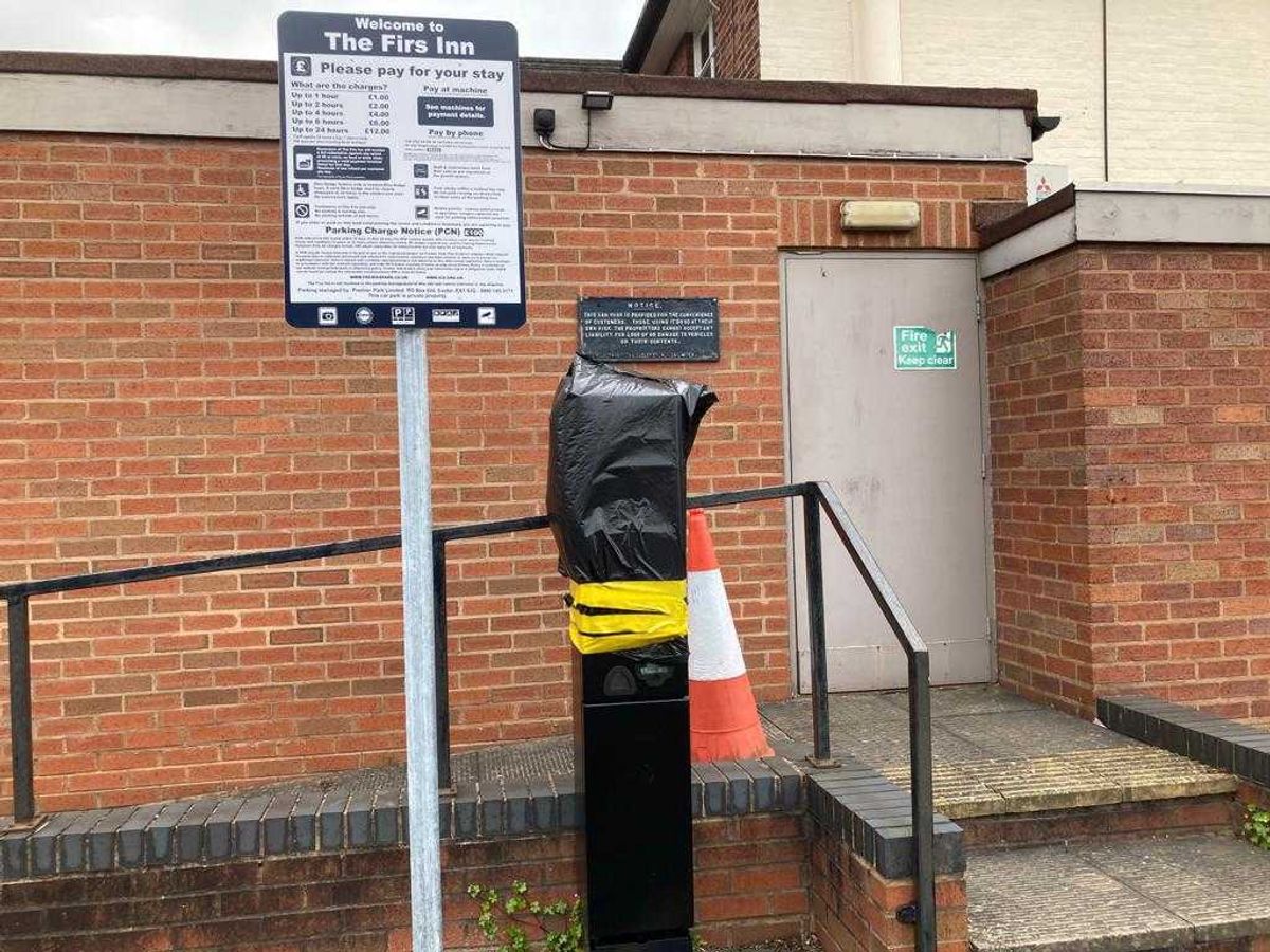 Wolverhampton pub's unpopular parking meters covered up after 'causing misery' | Express & Star