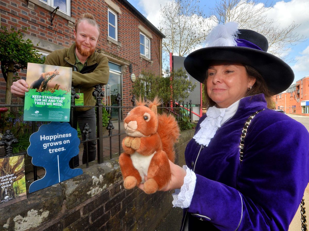High Sheriff visits Market Drayton for "highly successful" Health and ...