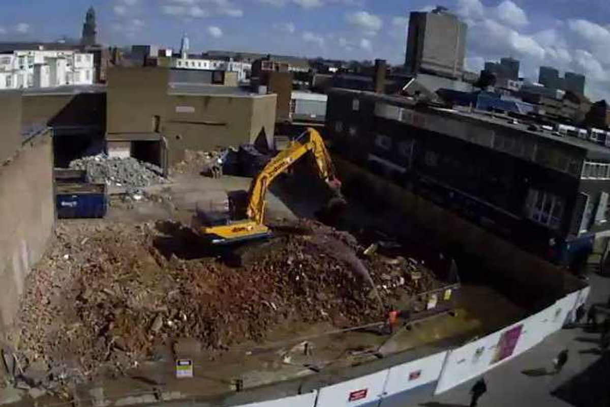 Watch: Walsall Primark rises from the ground | Express & Star