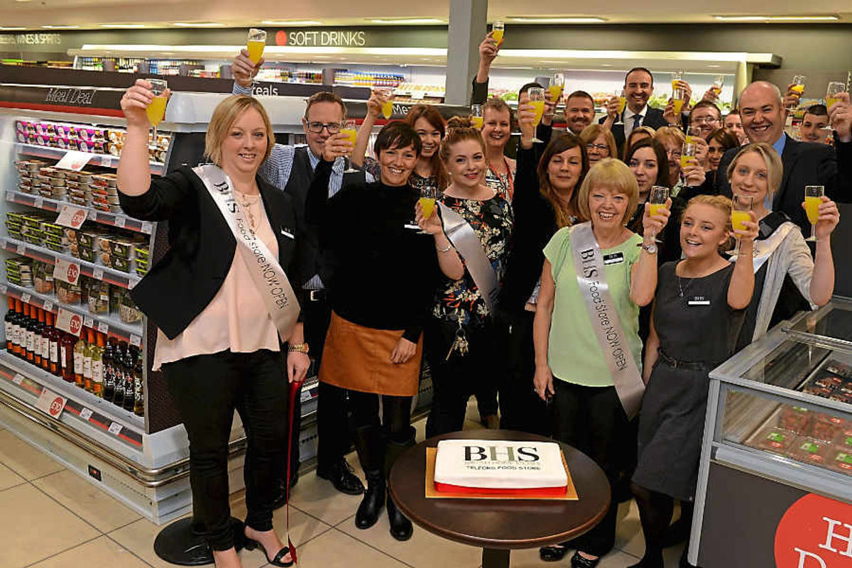 Video and pictures: BHS food store opens in Telford | Shropshire Star