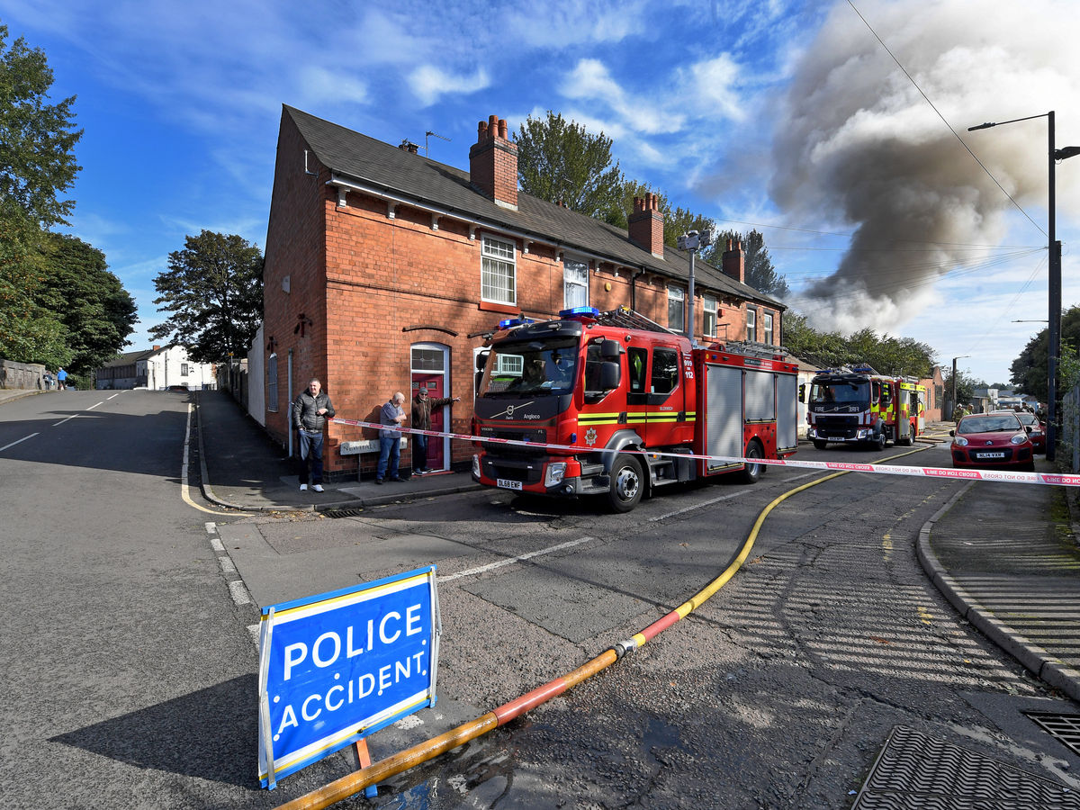 Fire chiefs reveal likely cause of blaze that left disused Willenhall ...