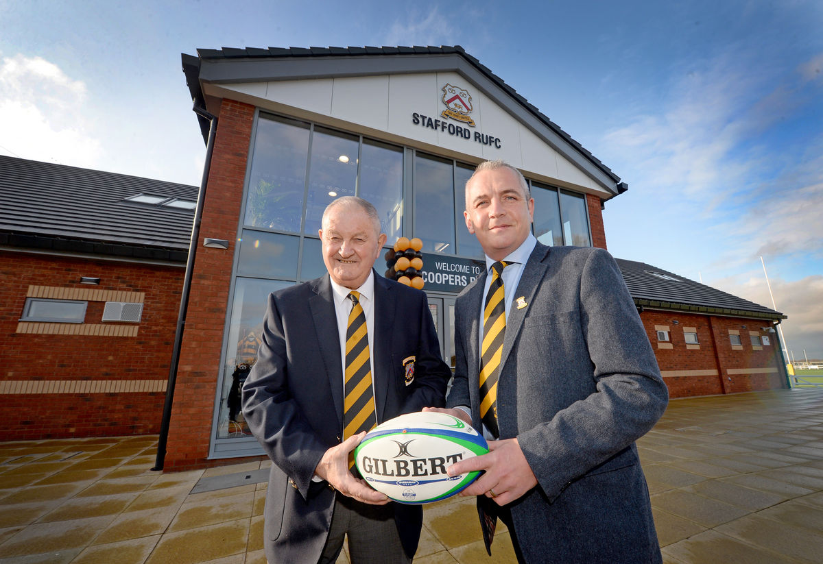 Proud day as Stafford Rugby Club unveils new multi-million stadium ...
