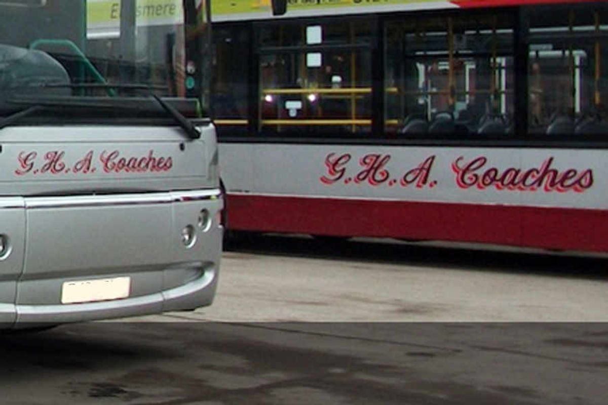 GHA Coaches: Buses for sale after firm goes into administration ...