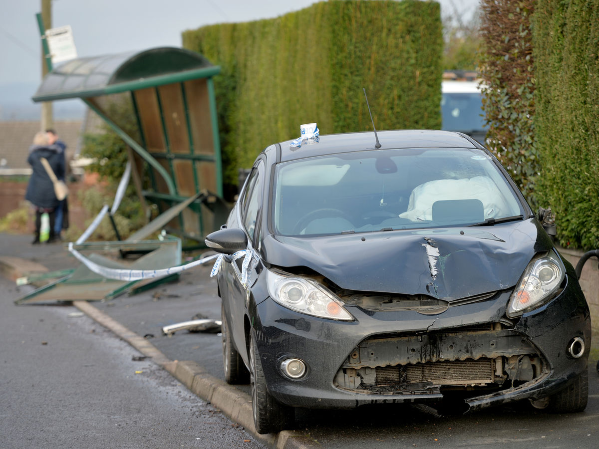 Young girl injured as car hits pram in Telford bus stop crash ...