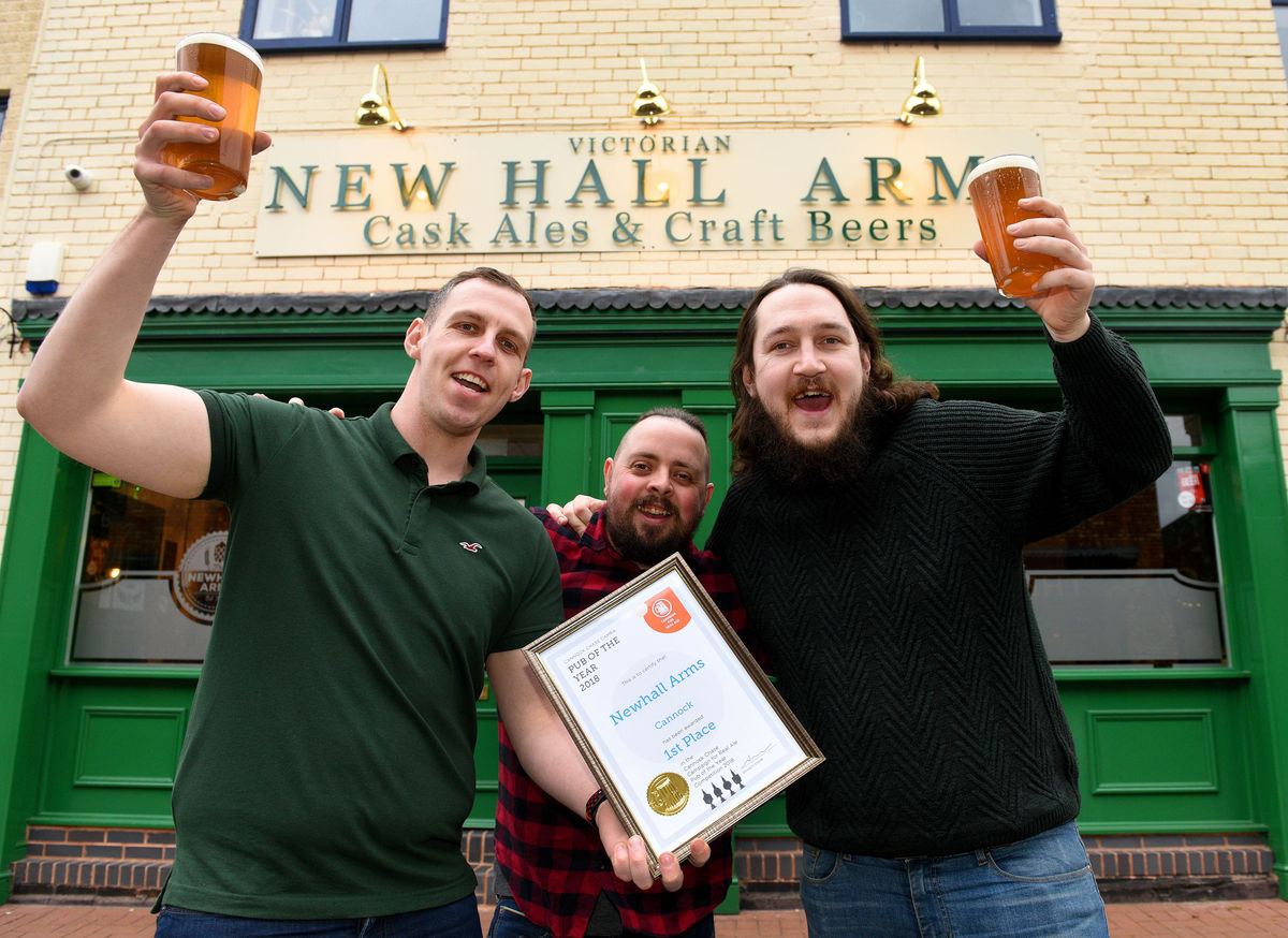 Cannock pub The New Hall hailed as top for a tipple | Express & Star