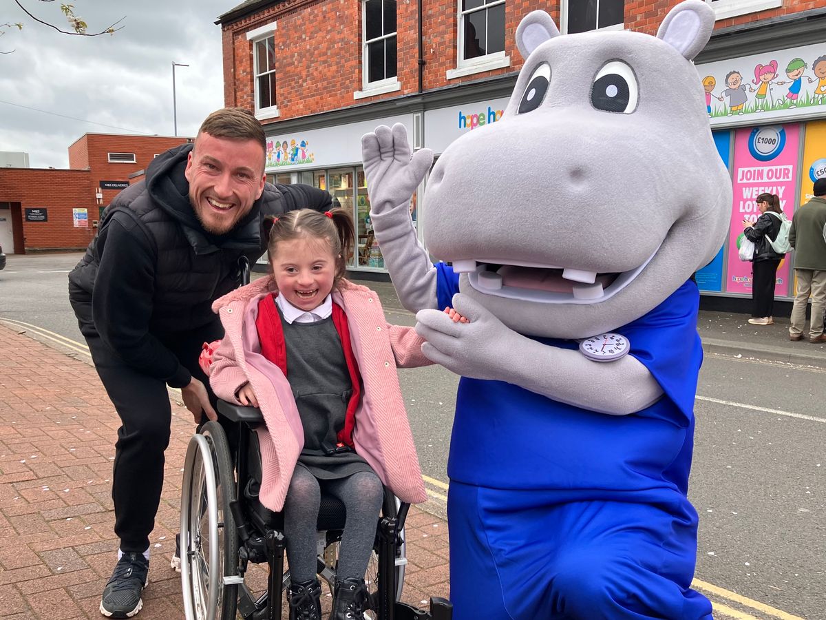 Wrexham AFC skipper joins Hope House for opening of charity's new ...
