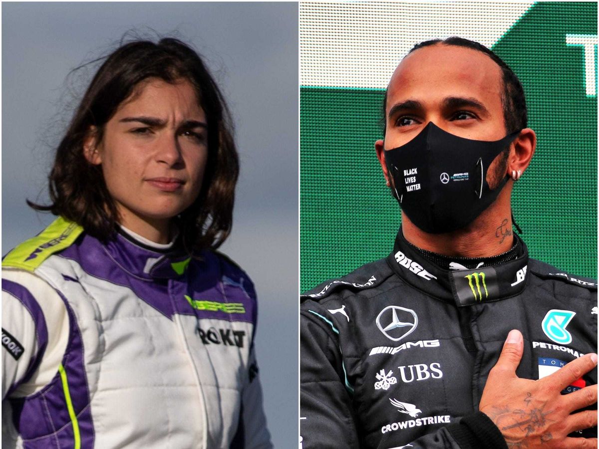‘Lewis is fantastic’ – Jamie Chadwick hails Hamilton fight for equality ...