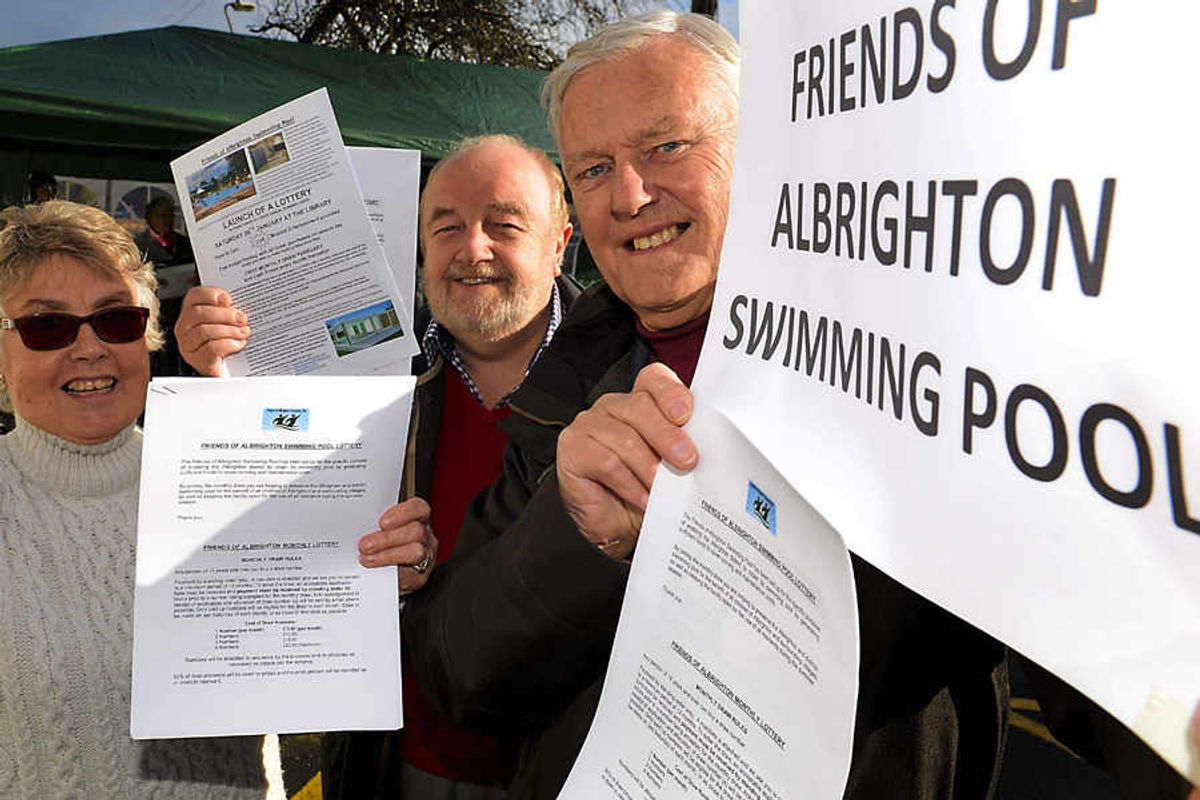 100 take lotto plunge in bid to save Albrighton pool | Shropshire Star