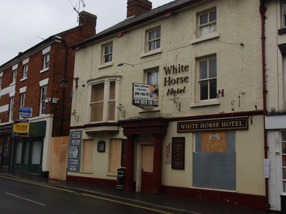 Hotel in Wem up for sale less than a month after selling at auction ...