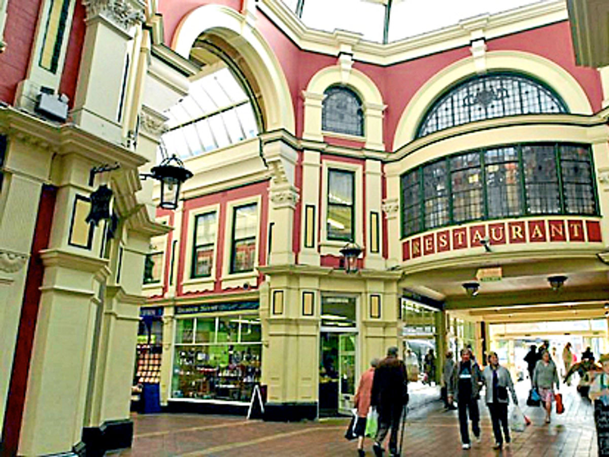 Victorian shopping arcade in Walsall town centre on the market for £5 ...