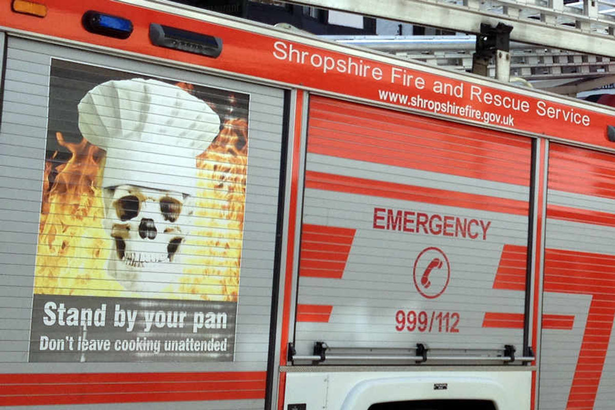 Barbecue fire spreads to Telford house | Shropshire Star