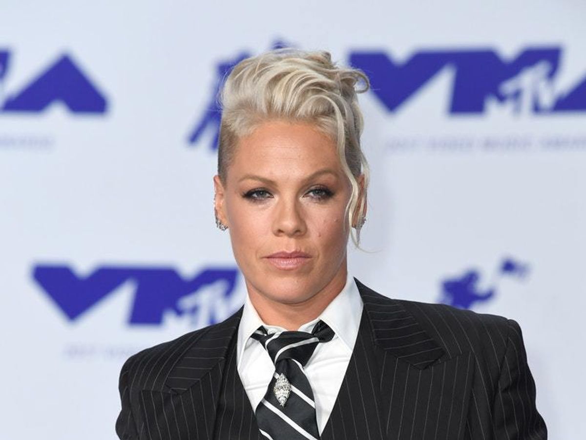 Pink knocks Liam Gallagher off chart top spot with Beautiful Trauma ...