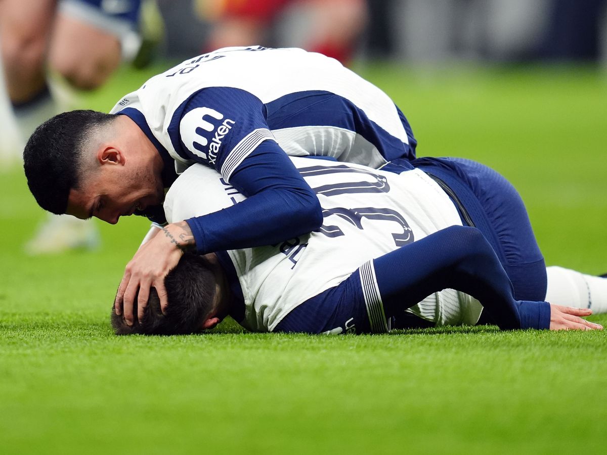 Tottenham’s Rodrigo Bentancur carried off on a stretcher with worrying ...