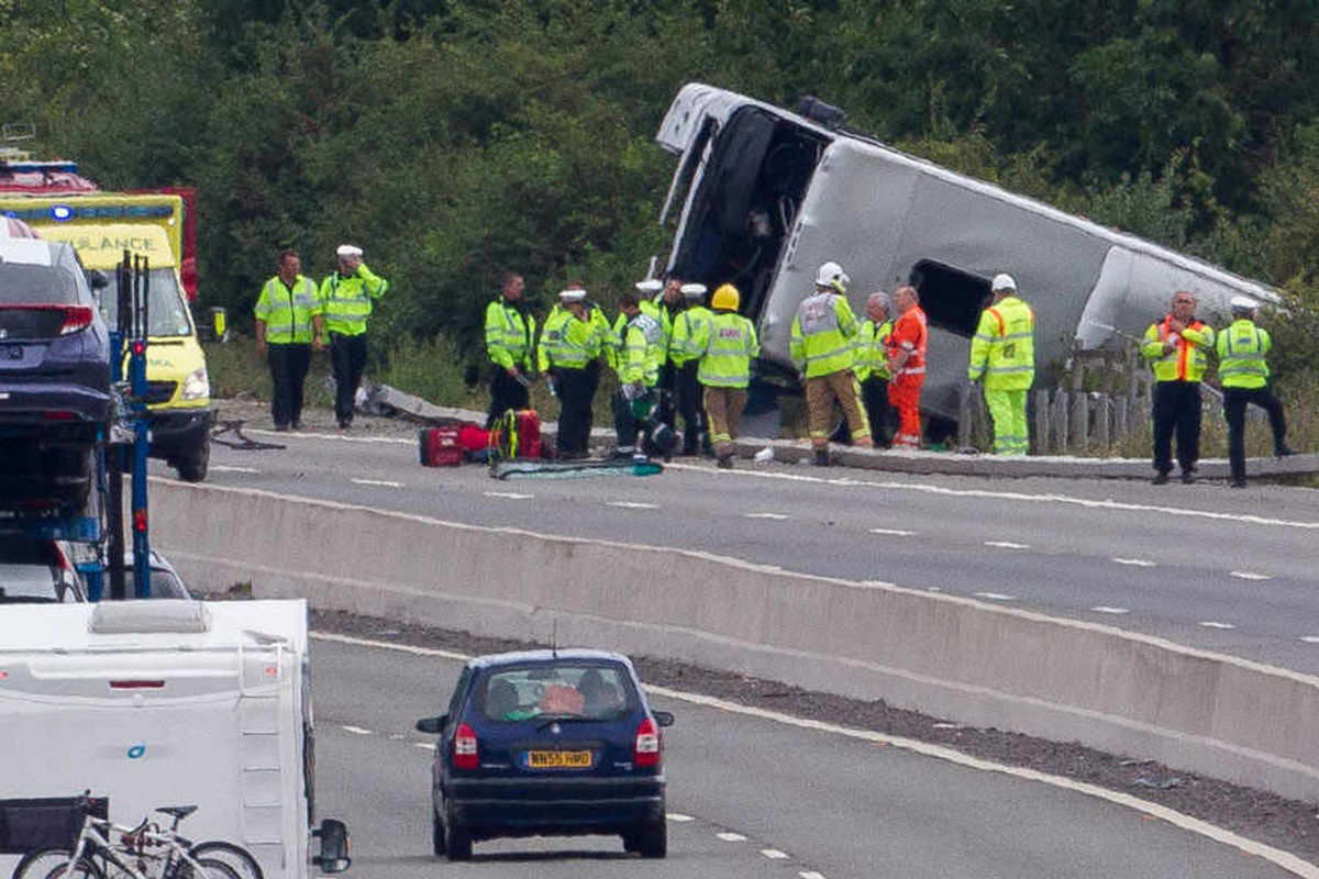 M5 coach crash: 'It's a miracle no-one was seriously injured' | Express & Star