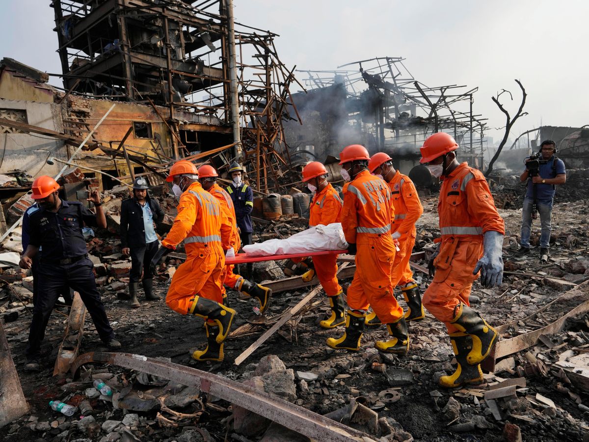 Explosion and fire at chemical factory in India kills at least nine ...