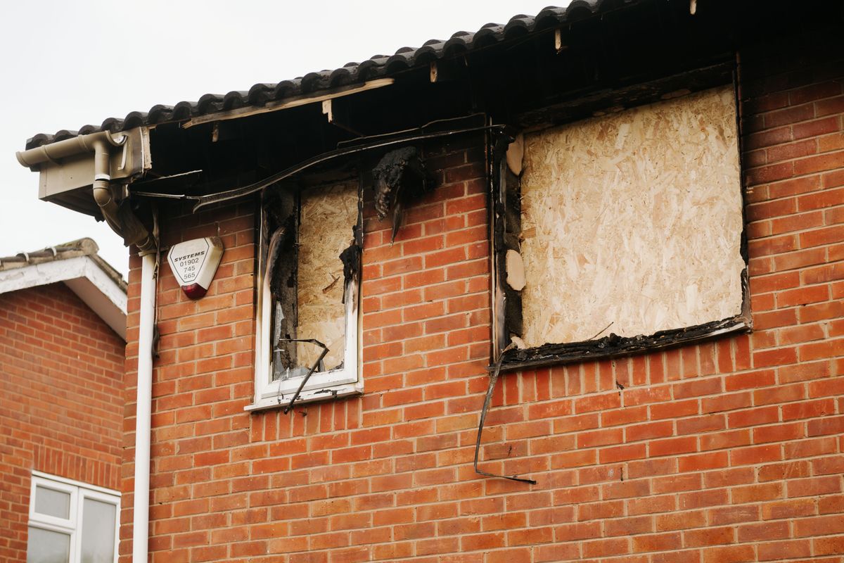 Woman airlifted to hospital after 'large' house fire near Wolverhampton ...