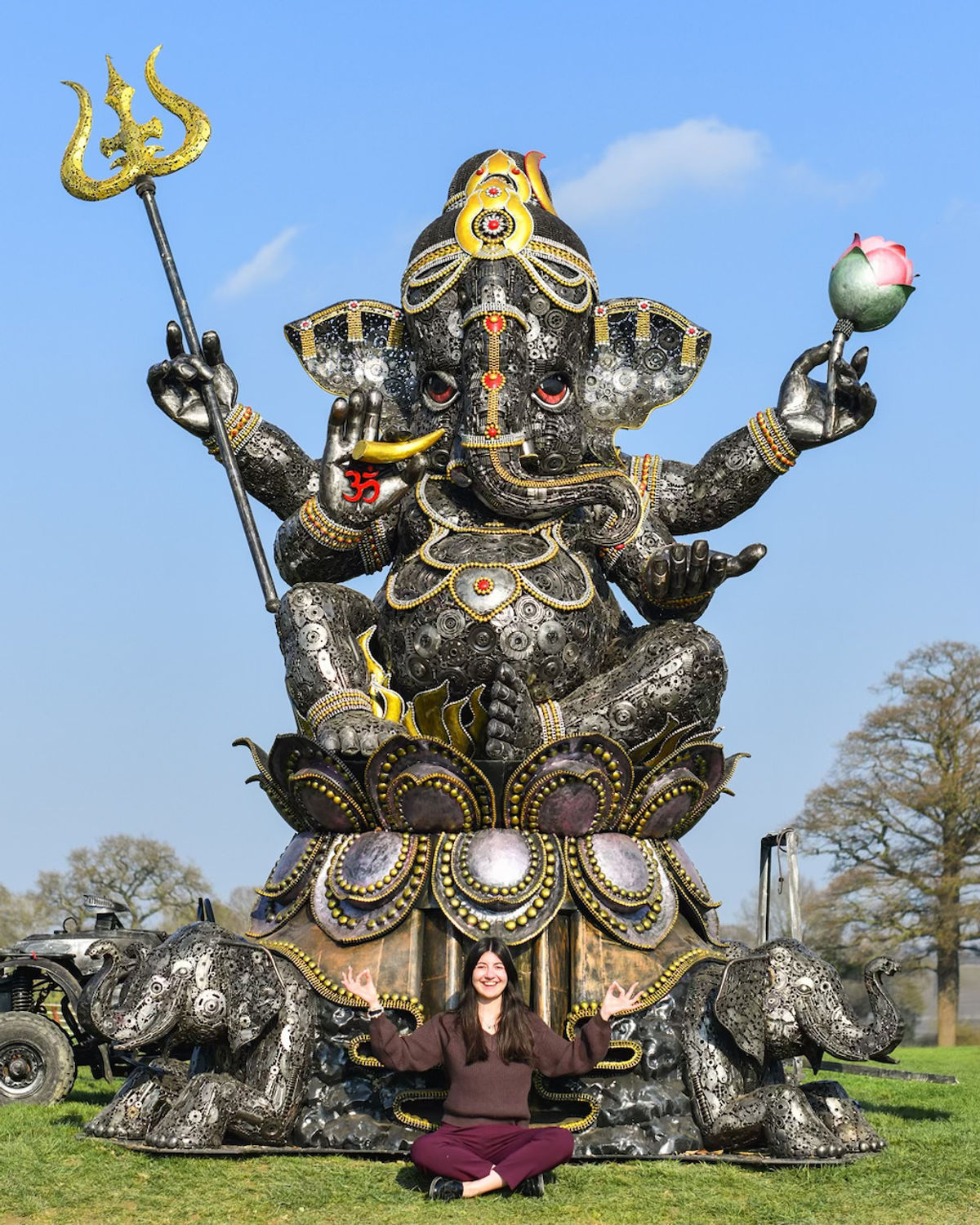 British Ironwork Centre unveils spectacular sculpture to feature in new ...