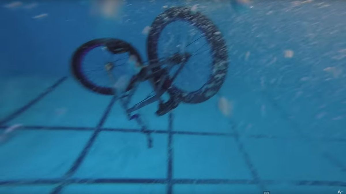 'Selfish and foolhardy': Watch as man rides BMX off Walsall swimming ...
