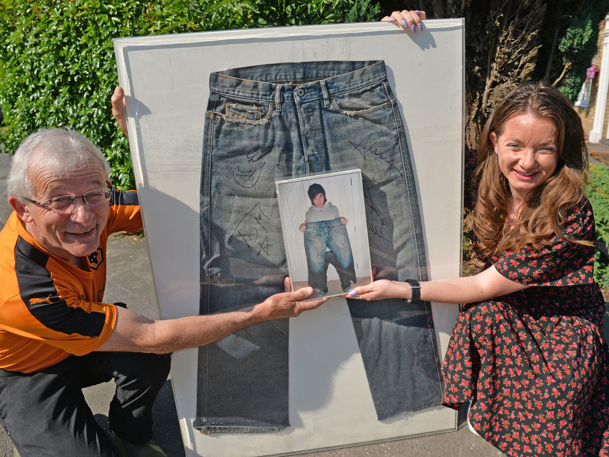 Super-fan to auction off prized McFly jeans as band returns to ...