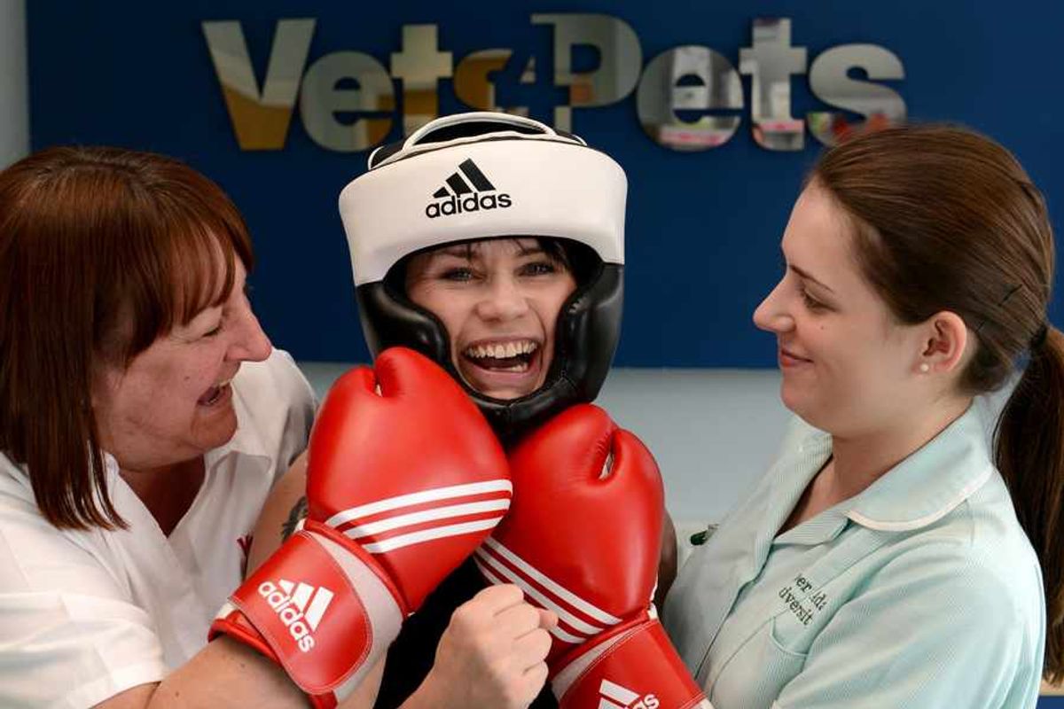 Vanessa boxing clever for charity | Express & Star