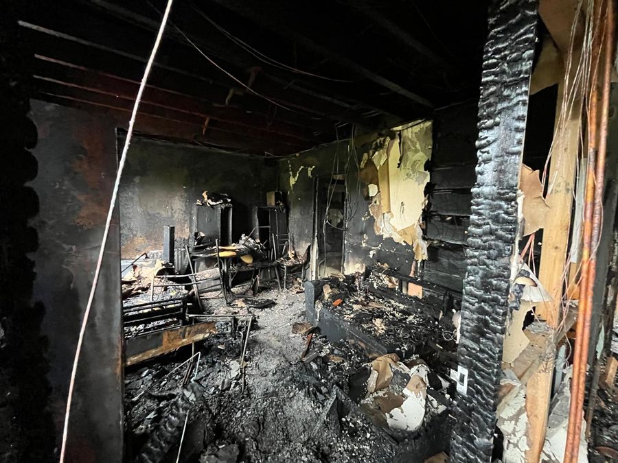 Watch: Photos and video footage reveal aftermath of blaze which ripped ...