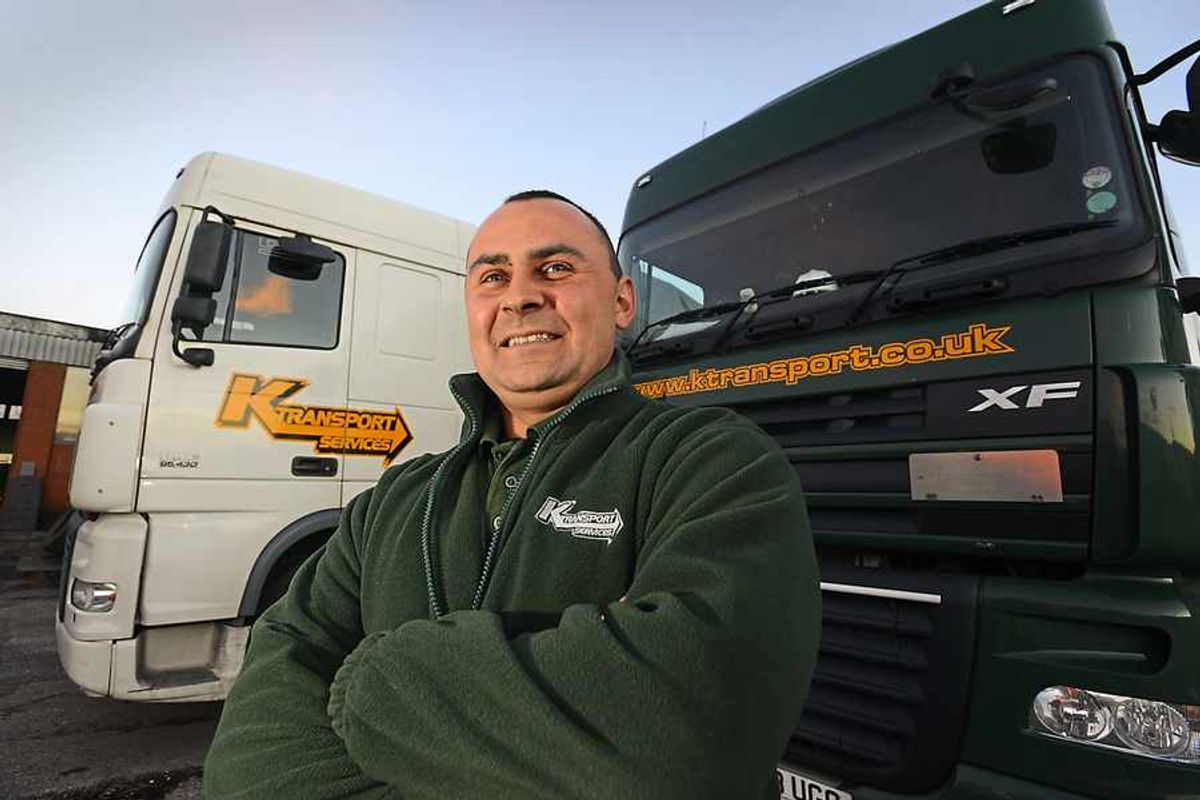 Hero Wolverhampton driver handed award after he used lorry to save life ...