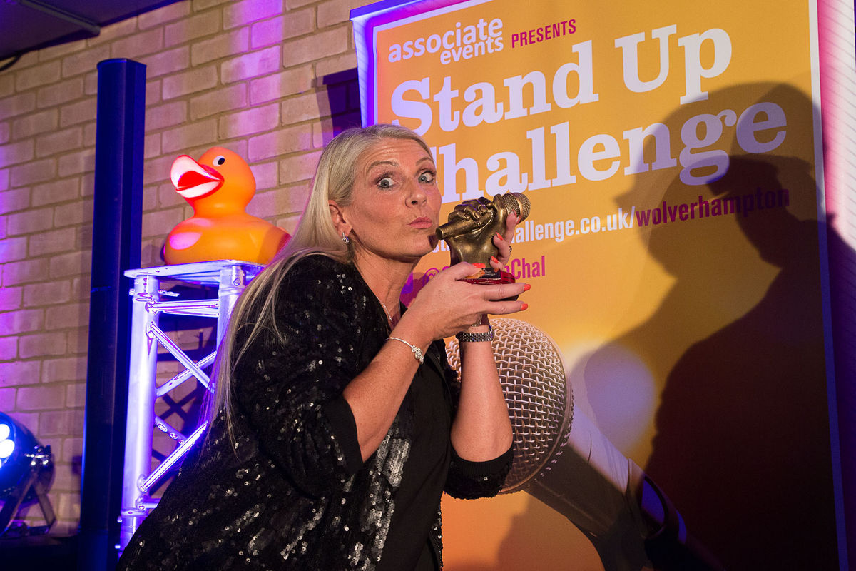 Dawn jokes her way to victory as business bosses turn to stand-up ...