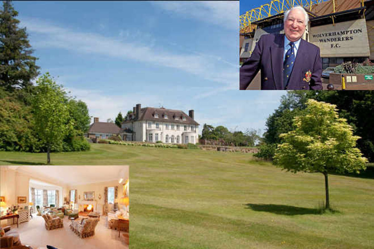 Former Wolves owner Sir Jack Hayward's mansion on the market for £10m ...