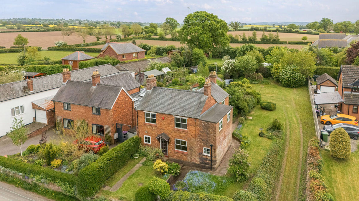Charming period cottages and woodland plantation among Shropshire ...