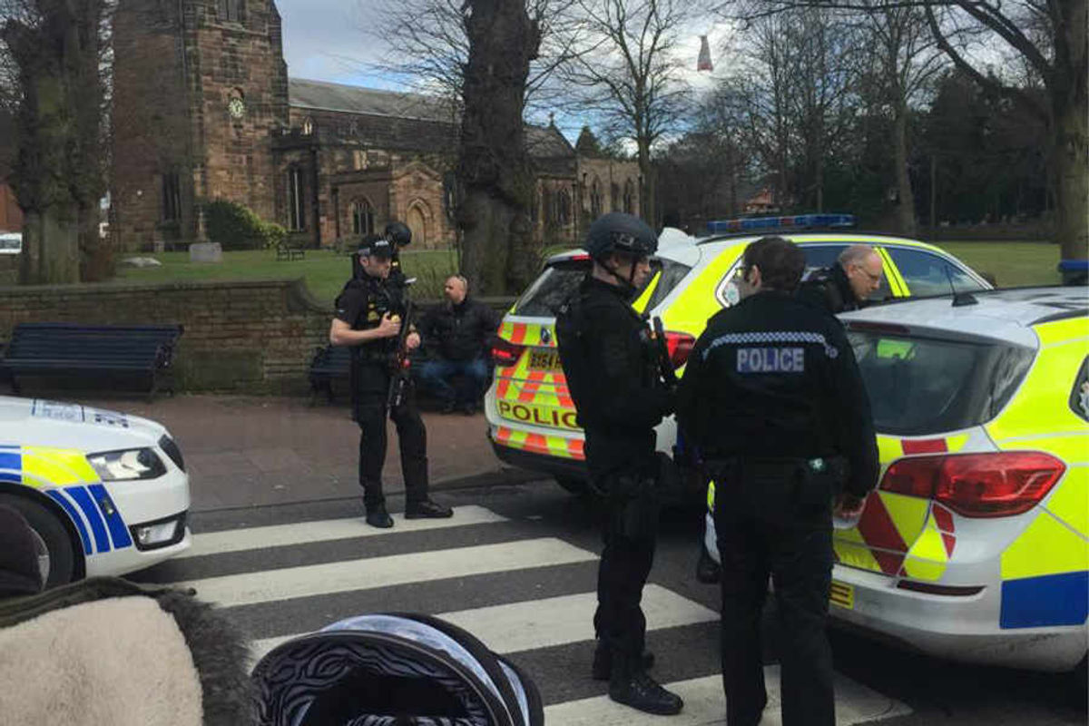Armed police swoop on Cannock after reports of gunman | Express & Star