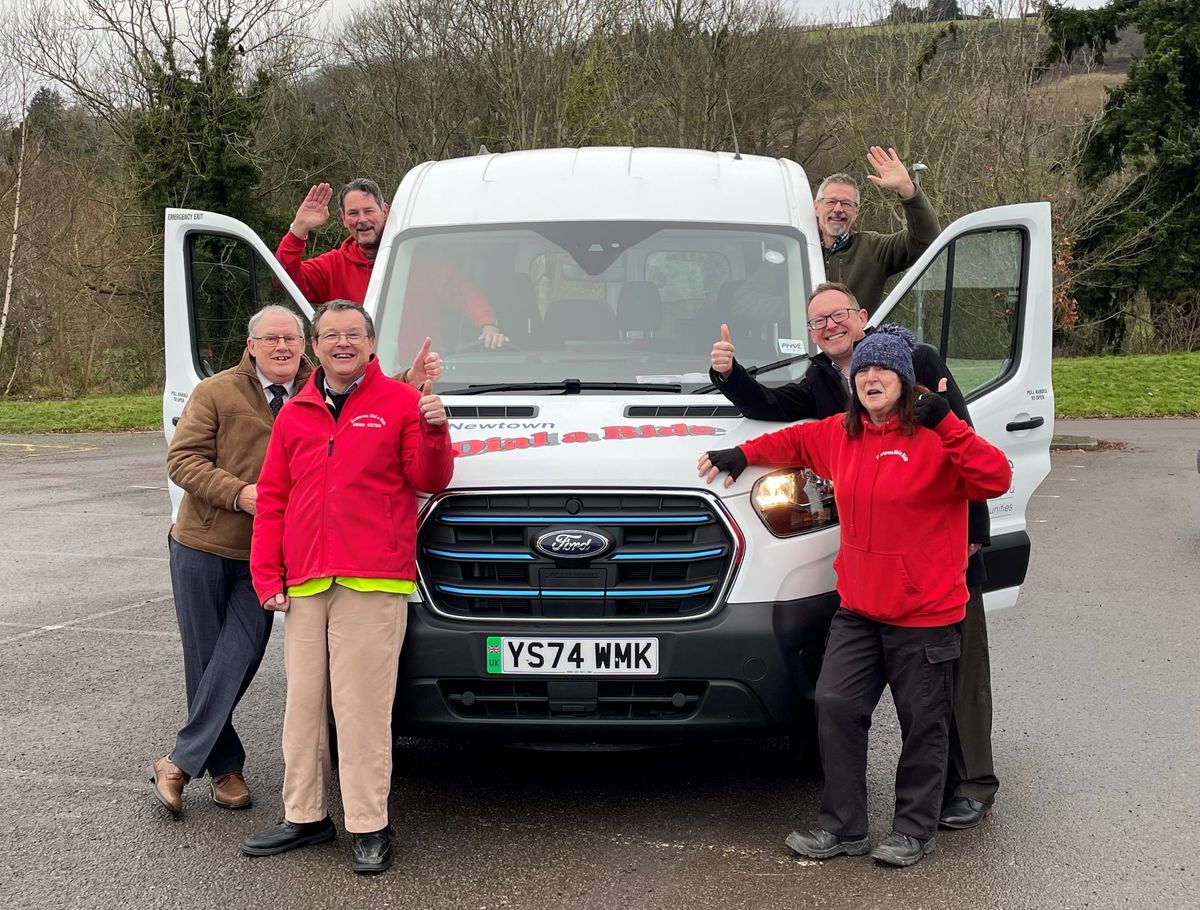 Newtown residents celebrate following launch of new Dial-a-Ride ...