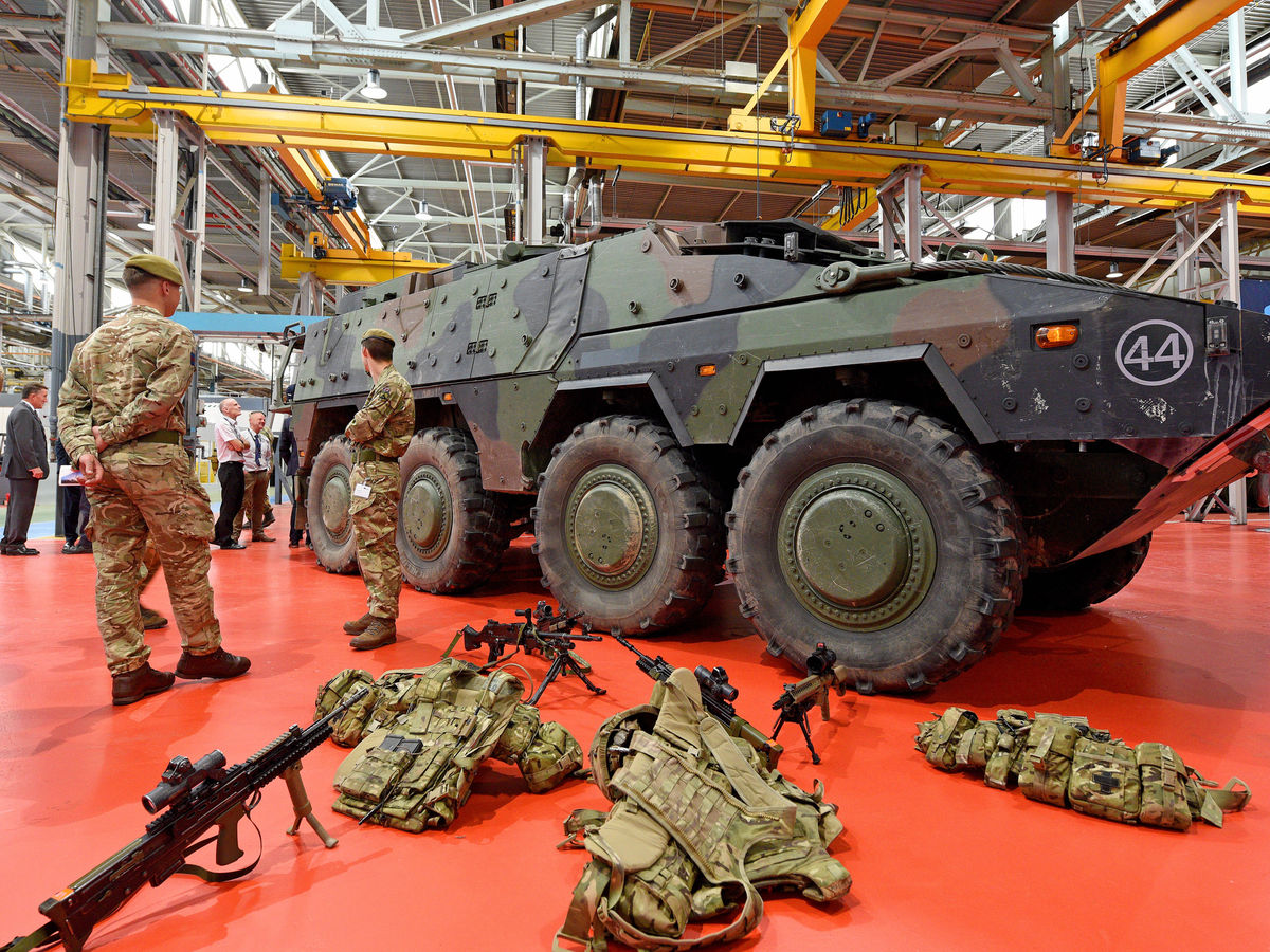 Stronger sales for BAE Systems, which has joint venture in Telford, as ...