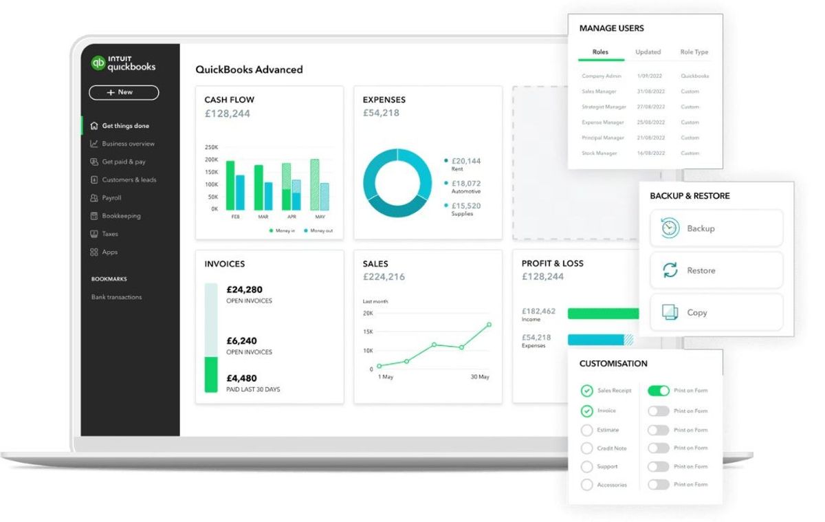 Quickbooks: login to Intuit QuickBooks for £1 and save hours each week ...