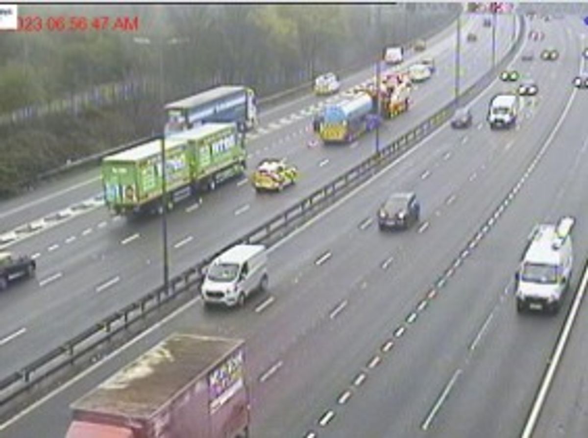 'Severe' delays on M6 after lorry breaks down at major junction ...