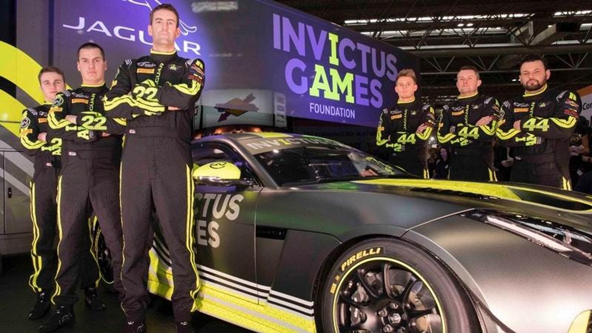 Invictus Games and Jaguar join forces to take military veterans racing ...