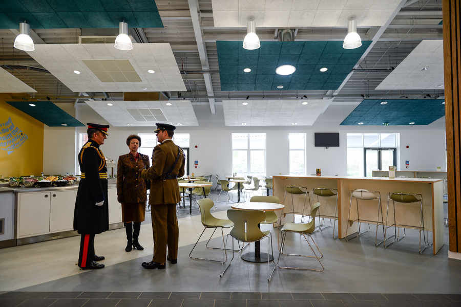 IN PICTURES: Princess Anne opens Army HQ in Stafford | Express & Star
