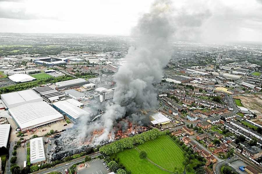 Smethwick fire - How Jayplas fought back after huge inferno | Express ...