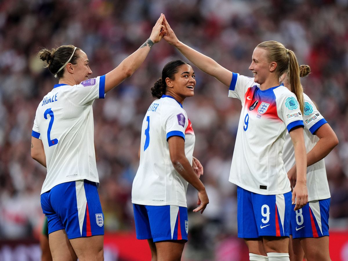 Aggie Beever-Jones hopes hat-trick earns spot in England’s Euro 2025 ...