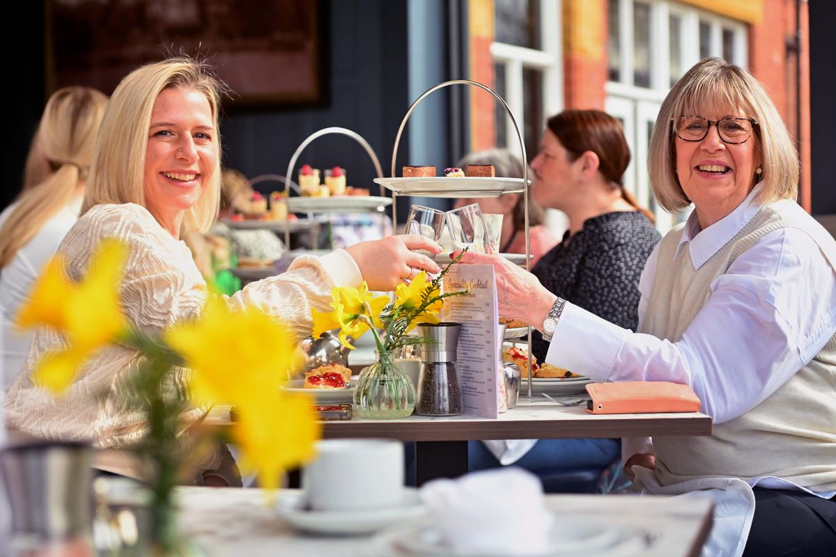 All smiles as mums enjoy a special Mother's Day lunch at Tettenhall ...
