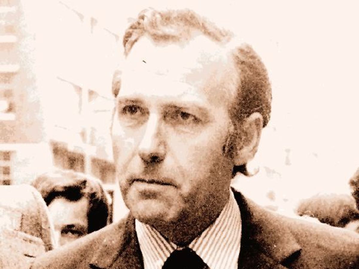 17 pictures capturing the remarkable rise and fall of John Stonehouse ...