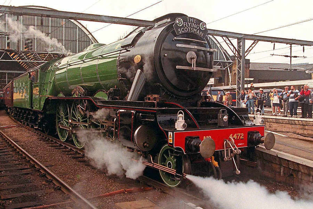 Flying Scotsman: Watch 360 video tour inside the classic locomotive ...