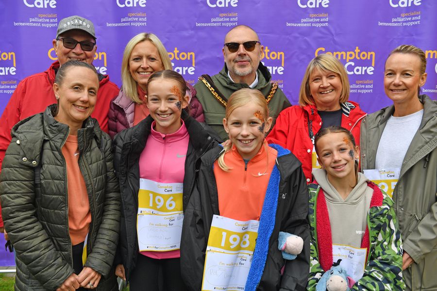 Families and friends walk in memory of loved ones to support palliative ...
