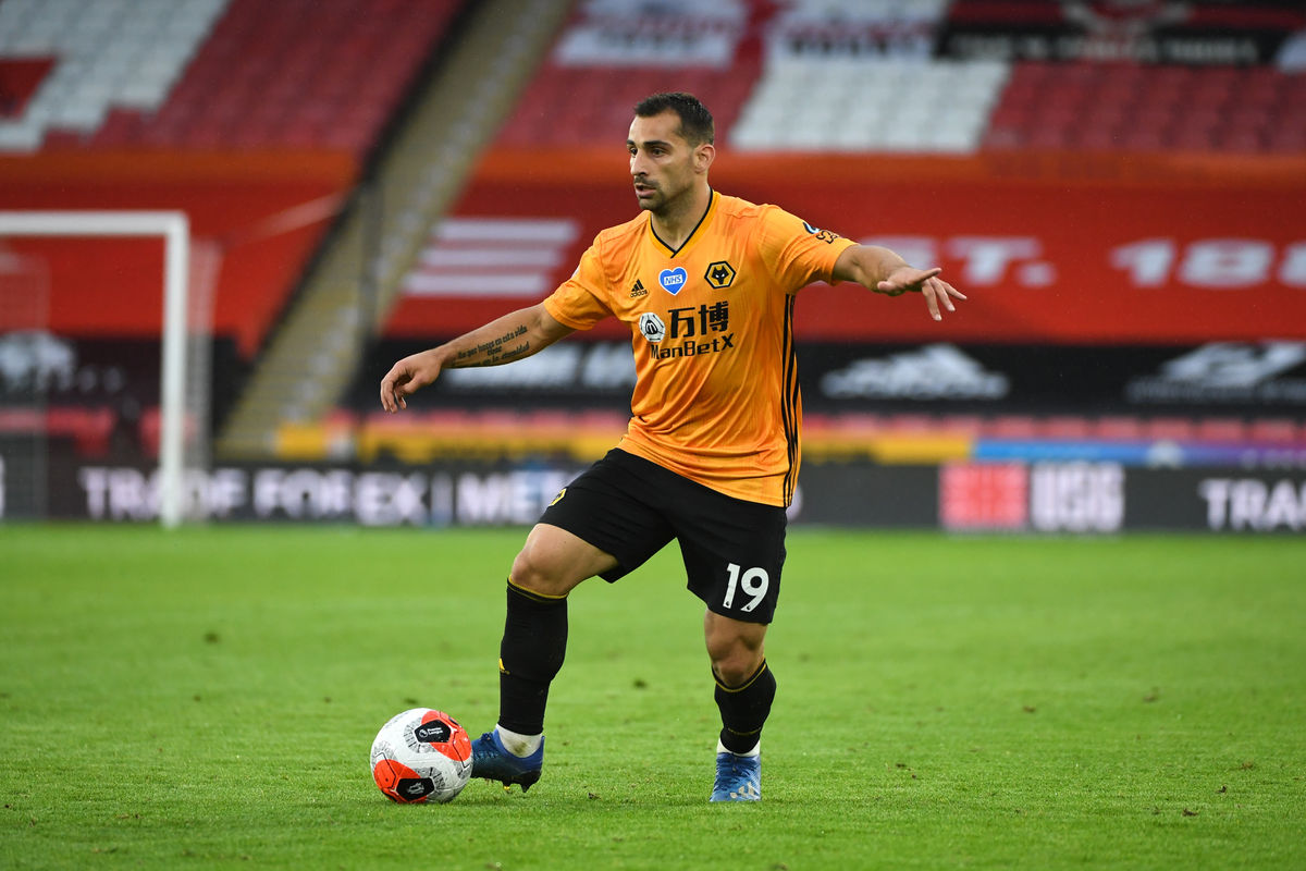 Wolves wing-back Jonny Castro Otto close to return, says Nuno | Express ...