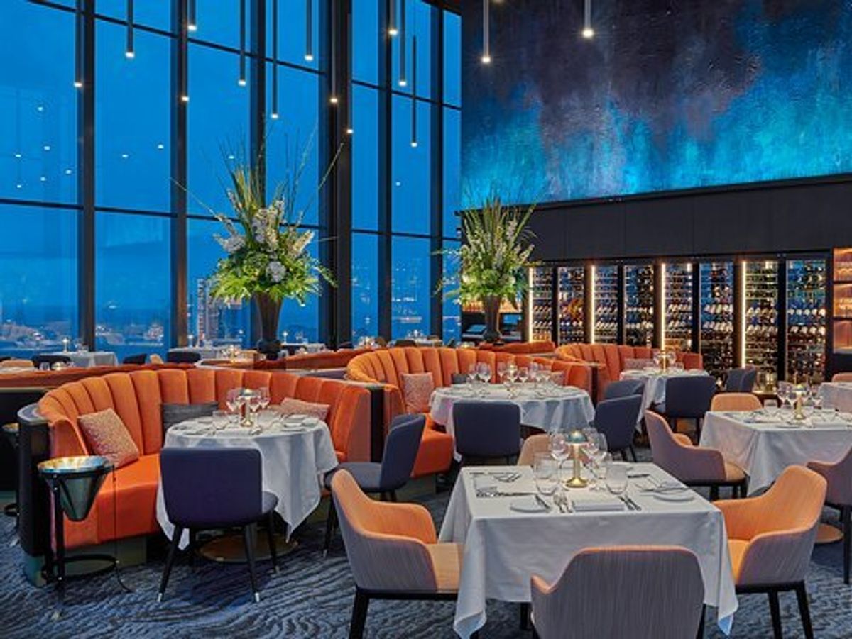 High in the sky French fine dining at Orelle gave us a food experience ...