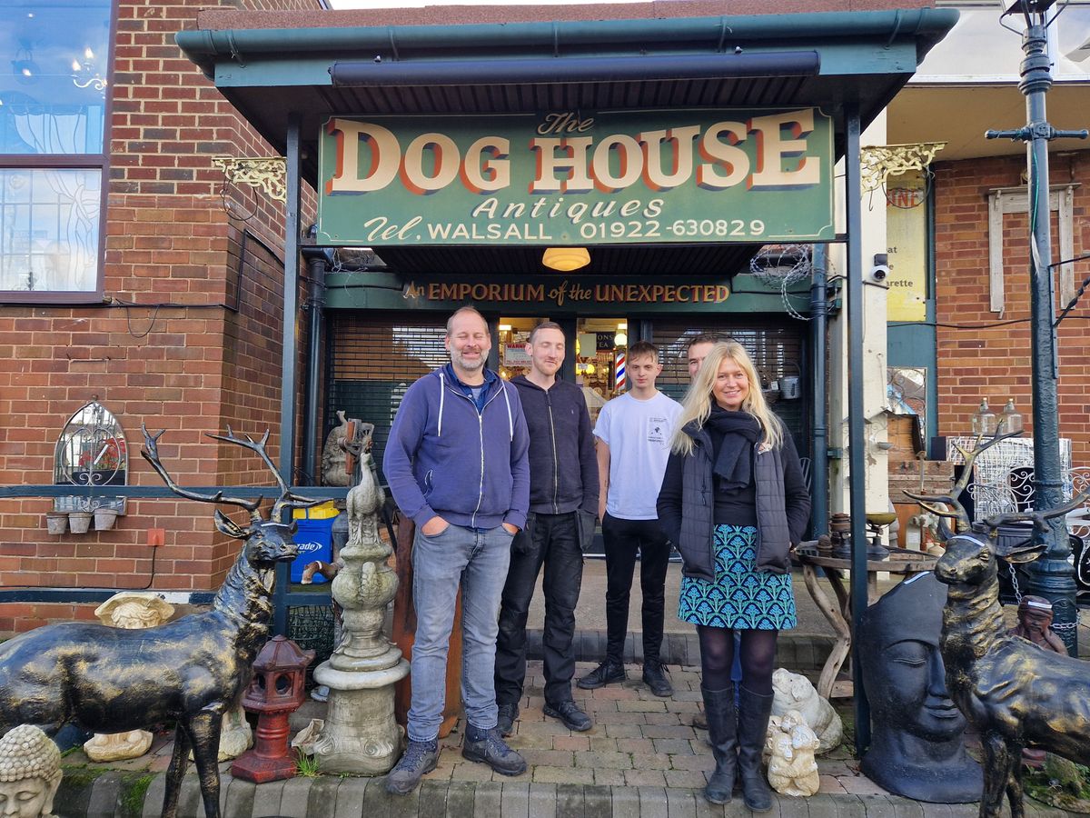 'A man tried to sell me a human femur!' Owner of one-of-a-kind Walsall ...