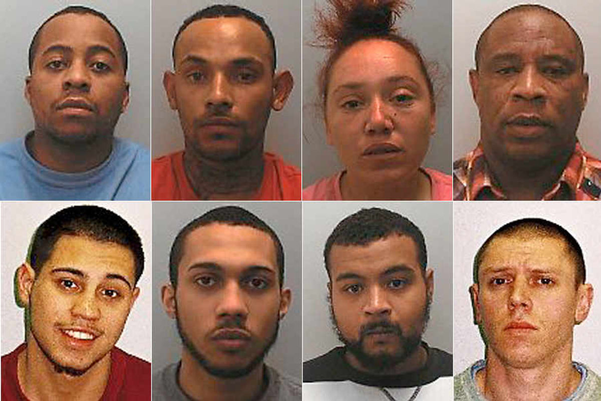Wolverhampton drug gang jailed over £300,000 crack cocaine and heroin ...